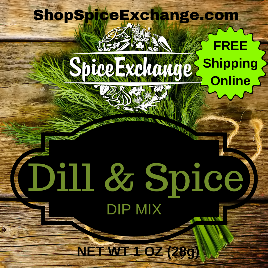 Dill & Spice Dip Mix | Spice Exchange FREE SHIPPING ORDERS OVER $25 (US)