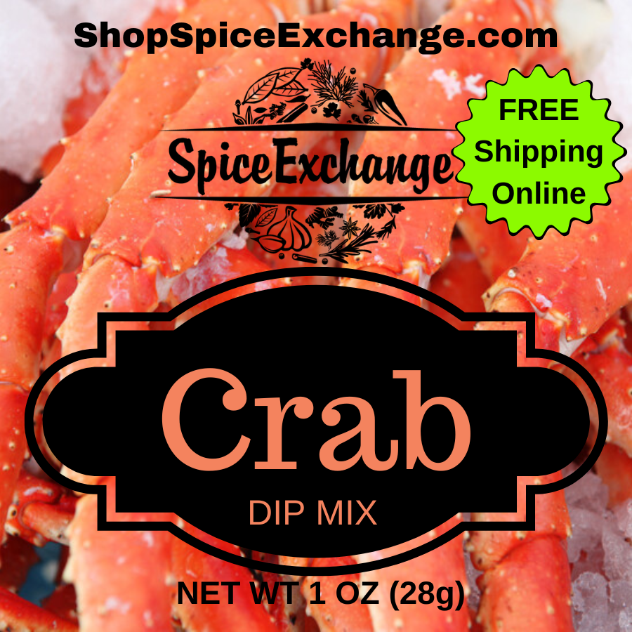 Crab Dip Mix | Spice Exchange FREE SHIPPING ORDERS OVER $25 (US)